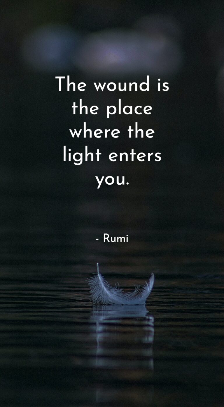 40+ Rumi Wisdom Quotes about Love, Life, Inner Peace and Patience