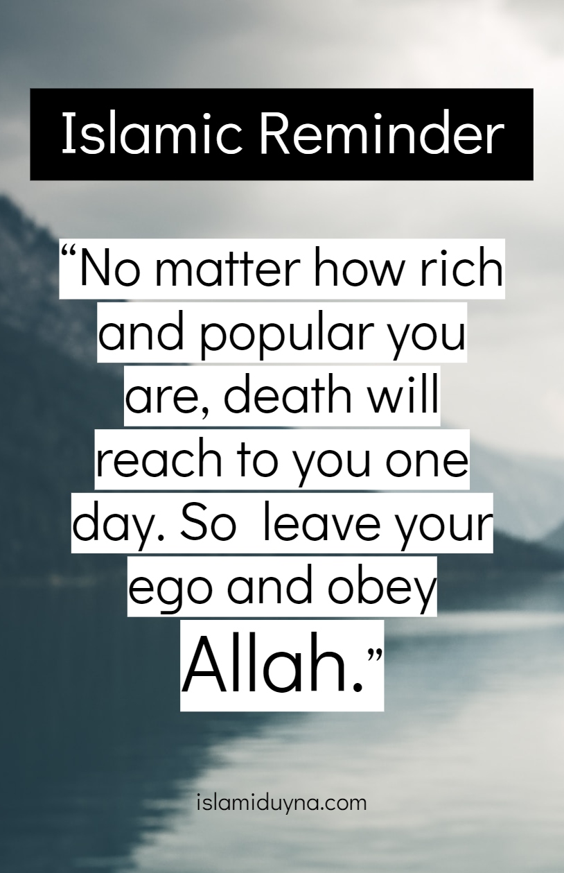 25+ Best Islamic Reminder Images | Islamic Reminder Quotes