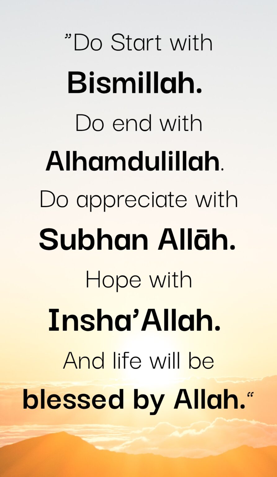 35+ Alhamdulillah Quotes to Thanks ALLAH - Islamic Quotes