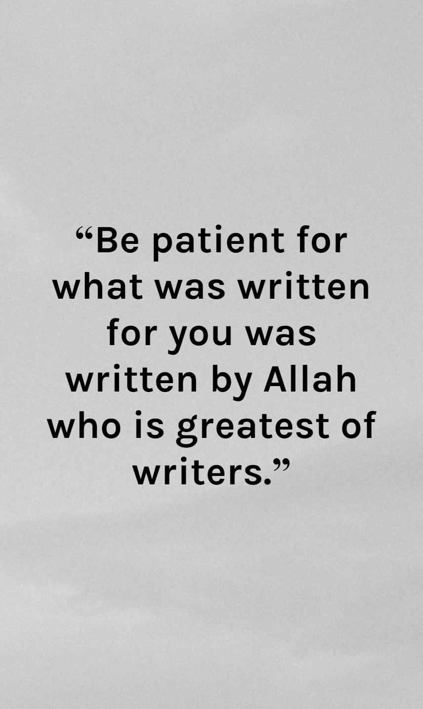 20+ Best Islamic Quotes Images About Patience (SABR) - ISLAM KI DUNYA