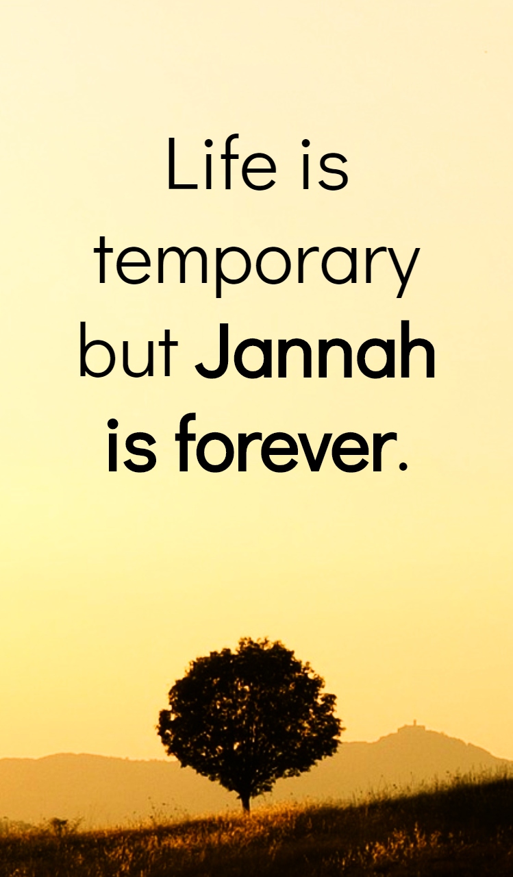 25+ Islamic Quotes On Jannah | Jannah (Paradise) Quotes with Images