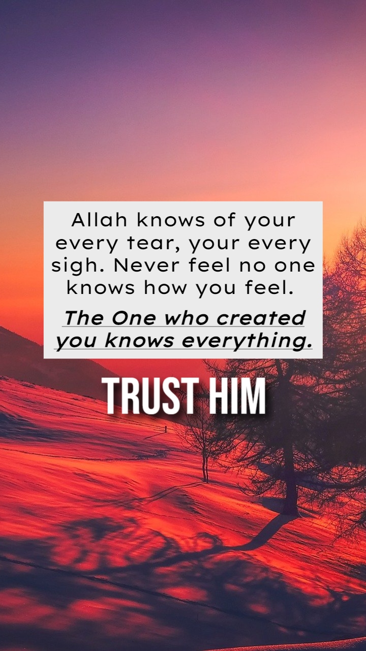 20+ Islamic Quotes about Trust in ALLAH - Trust ALLAH Quotes Images